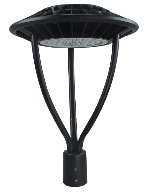 Buy New - Modern Post-Top LED Fixture - Triple Arm