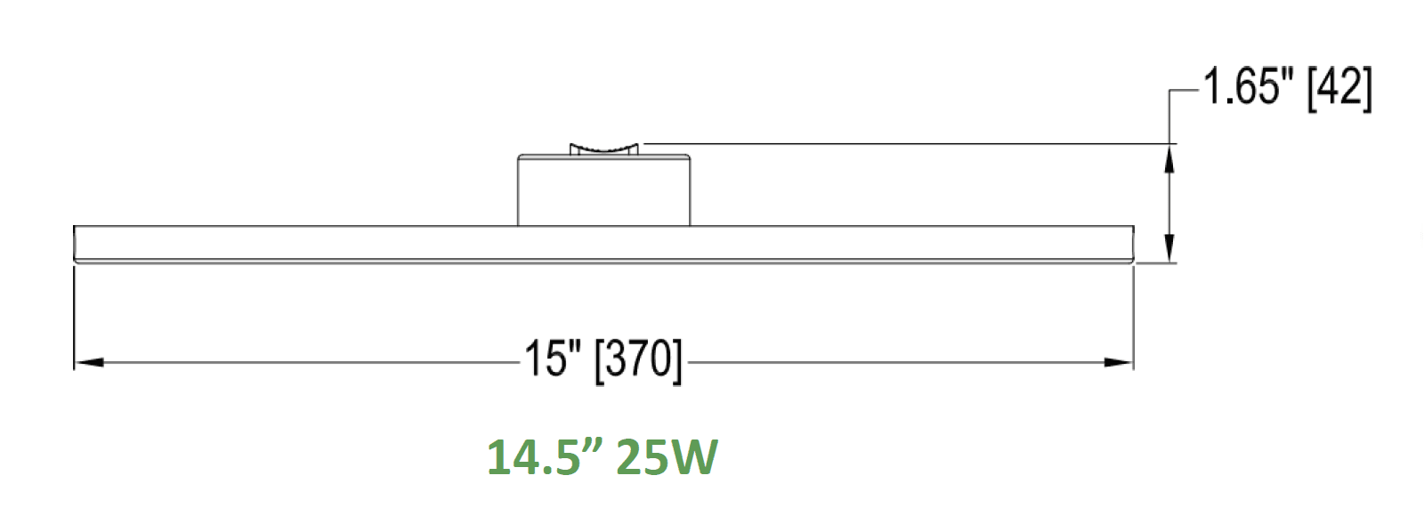 25W 14.5" Round LED Panel / CCT (2.7K-5K) Tunable / Dimmable 10%-100% ...